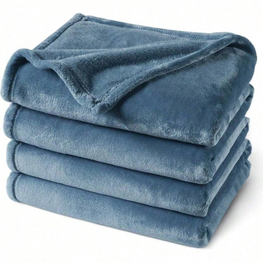 Ultra Soft Fleece Blanket King Size, No Shed No Pilling Luxury Plush ...