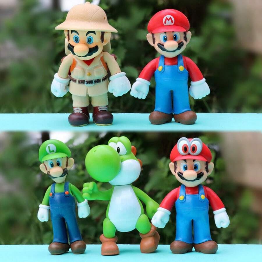 SuperMario 1PC Game Mario Louis Brothers Hand-Made Desktop Ornaments ...