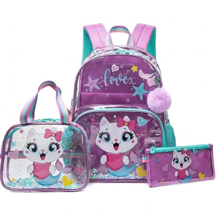 Meetbelify Cute Backpack Girls School Backpacks Elementary Kindergarten ...