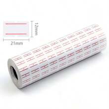 20 Rolls Self-Adhesive Price Paper, Single And Double Row Price Paper ...