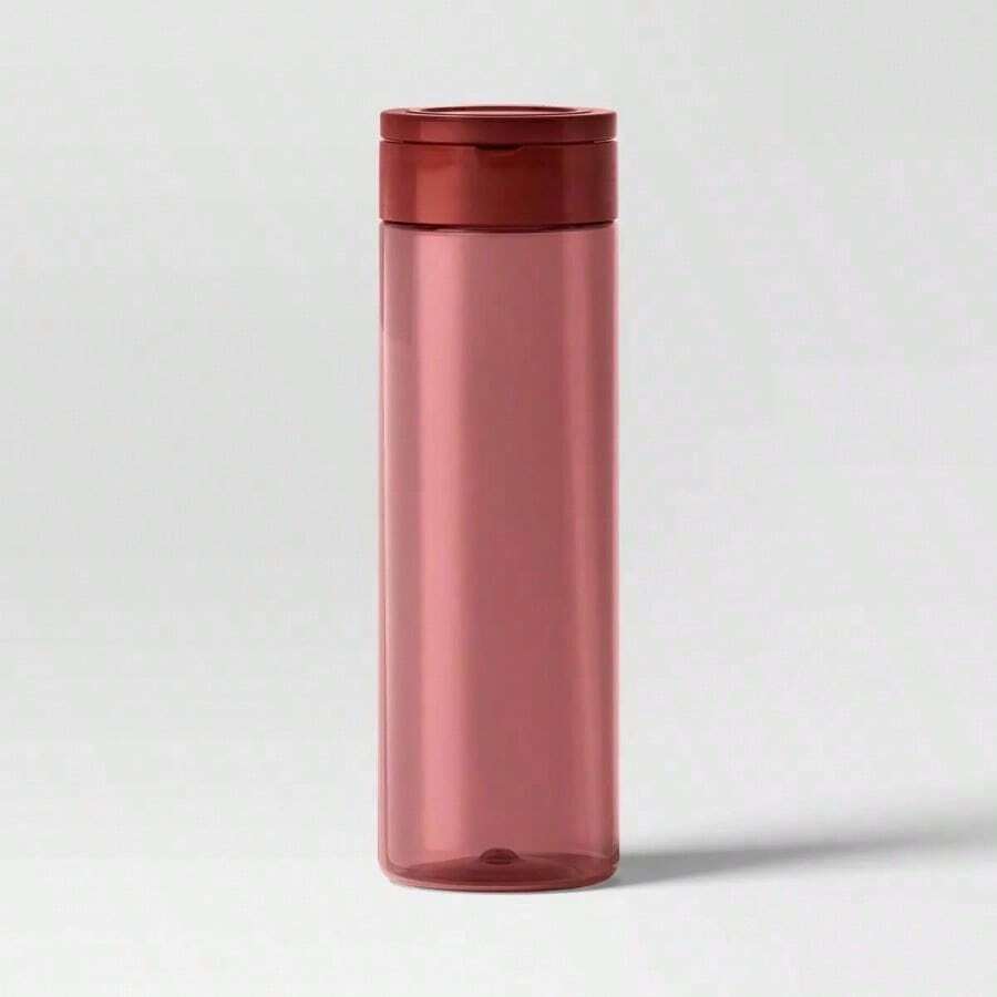 16 Ounce Clear Water Bottle | Translucent Plastic Flask | Lightweight ...