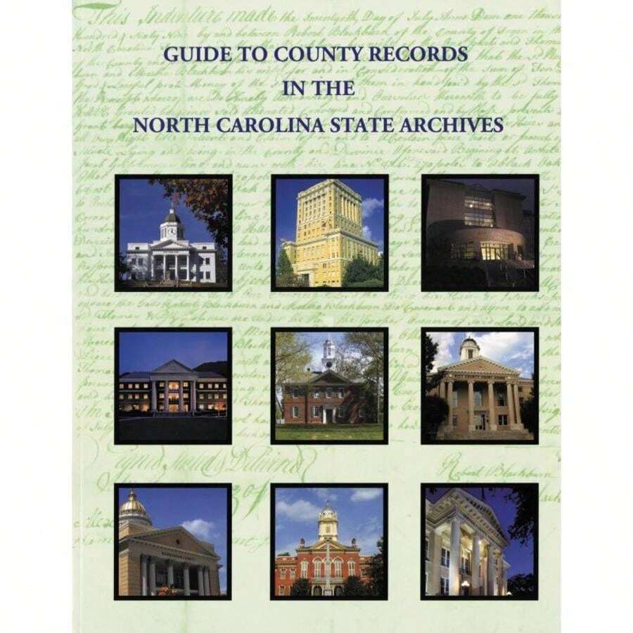 Guide To County Records In North Carolina State Archives-5781 | SHEIN USA