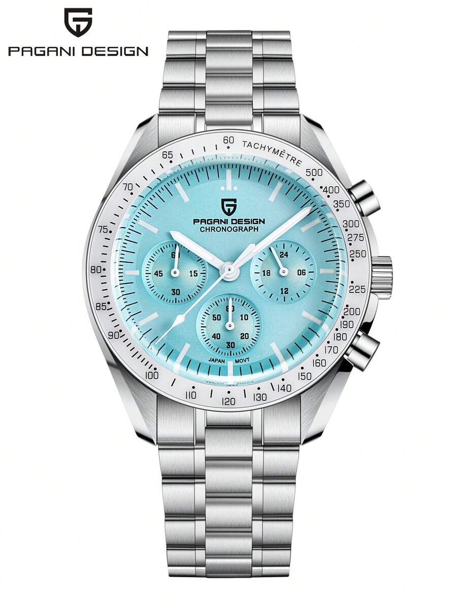 PAGANI DESIGN PAGANI DESIGN 1701 Moon Men's Chronograph Quartz Watches ...