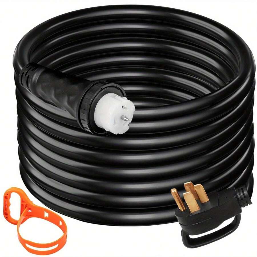 10 FT 50 Amp Heavy Duty Generator Extension Cord With Locking ...