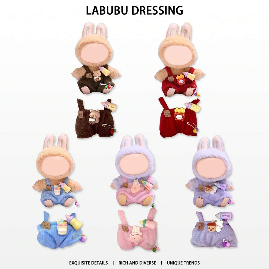 1PC Of LaBubu Clothing Accessories, (Doll Not Included) Fits Up To 17cm ...