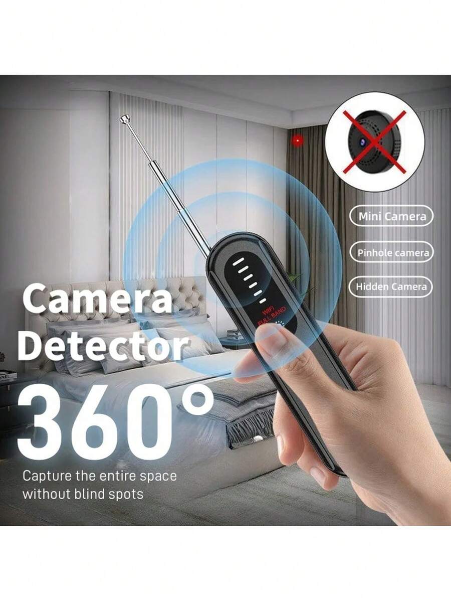 Camera Detector Anti-Hidden Camera Anti-Position Record Wireless Alarm ...