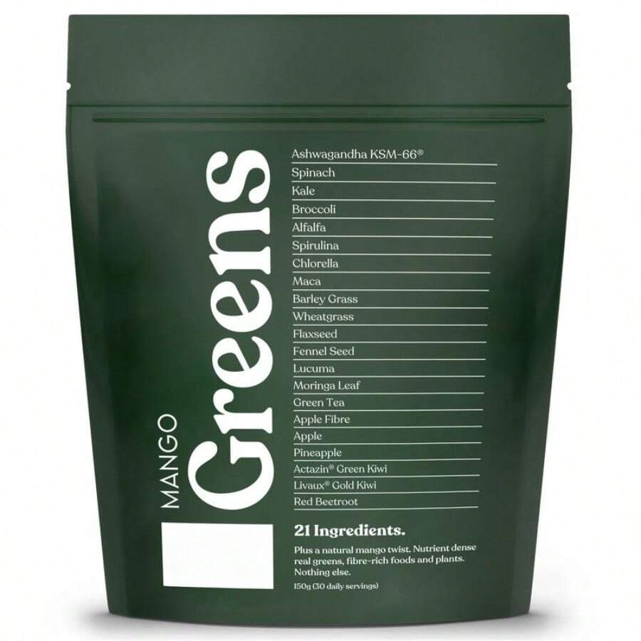 Mango Greens By FS Daily Super Greens Powder Mango Flavor 30 Servings ...