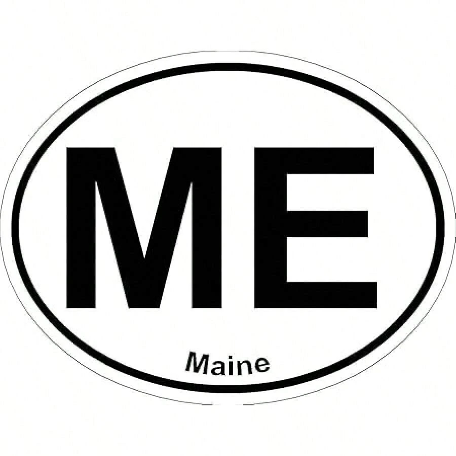 Oval; State Bumper Sticker | SHEIN USA