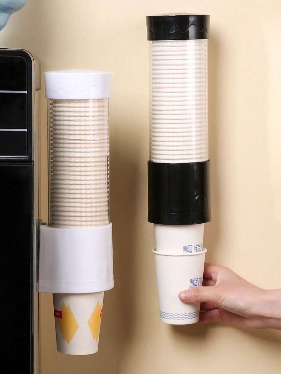 1pc Disposable Cup Lifter Paper Cup Drop Holder Punch Free Paper Cup ...