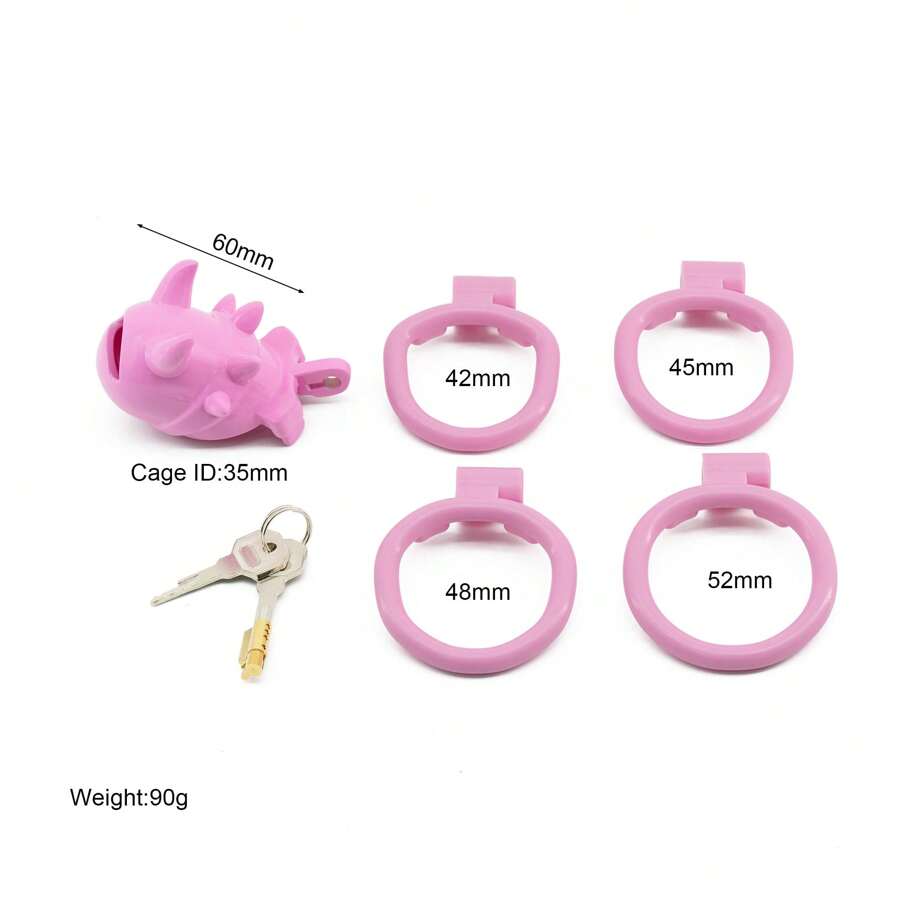 Devil And Angel Personalized Male CB Device For Chastity Lock And Penis Restraint Sex Toys SM ...