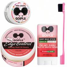 GOIPLE Women 24 Hours Strong Hold Edge Control Gel, 30g/1.05oz Travel ...
