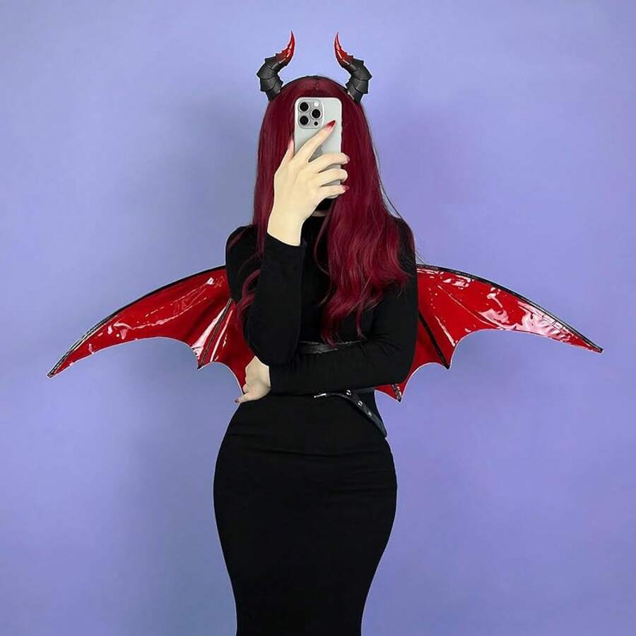 KORURACLUB Wings - Halloween Bat & Devil Wings Accessories | SHEIN USA