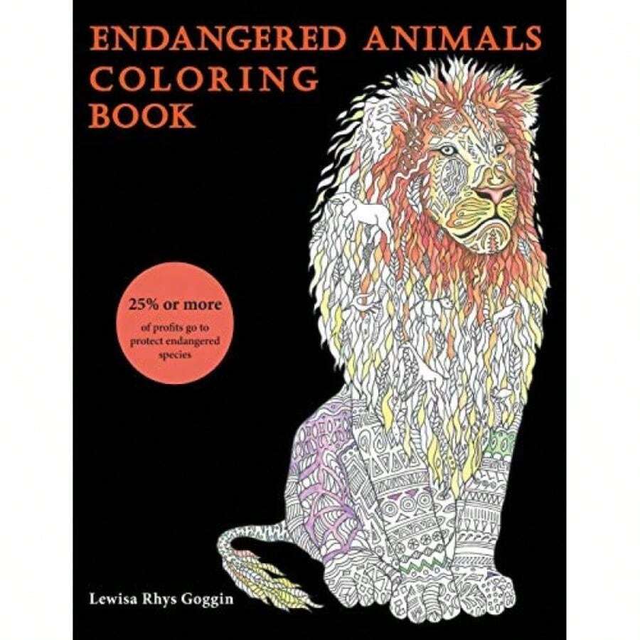Endangered Animals Coloring Book-2606 | SHEIN USA