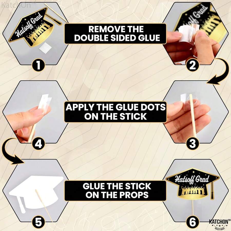 , Graduation Photo Booth Props 2025 - Huge, Pack Of 35 | Photo Booth ...