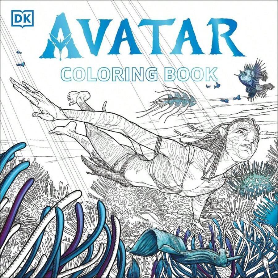 Timeless Tome Avatar Coloring Book-2251 | SHEIN USA