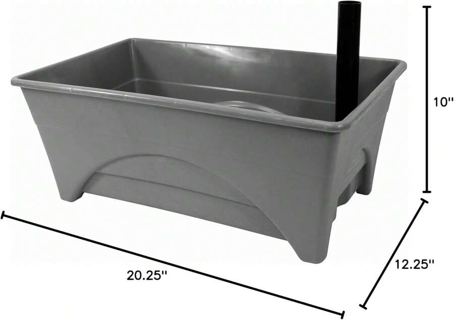 Start Pickin' Raised Bed Grow Box – Self Watering And Improved Aeration ...