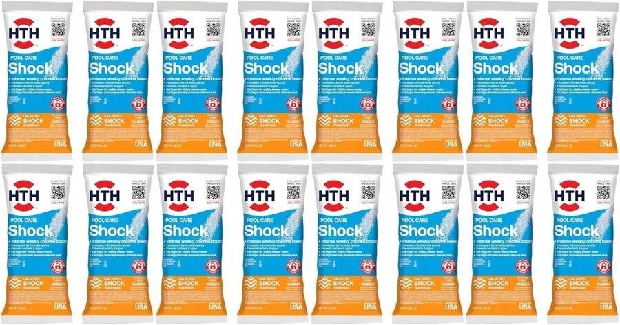 HTH 52040B Swimming Pool Care Shock Ultra, Swimming Pool Chemical, Cal ...