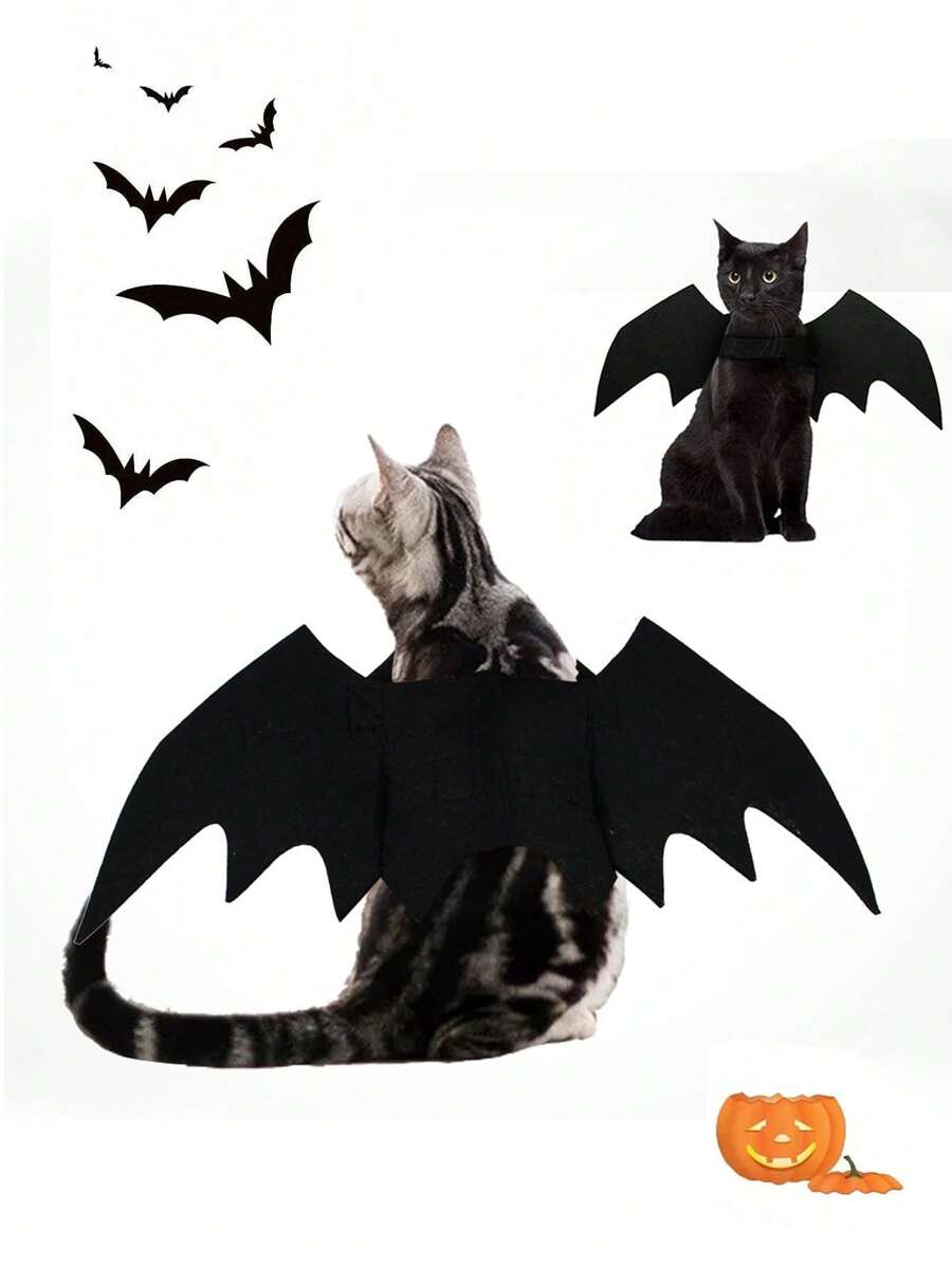 Pet Bat Costume - Bat Wings For Your Furry Friends, Suitable Outfit And ...