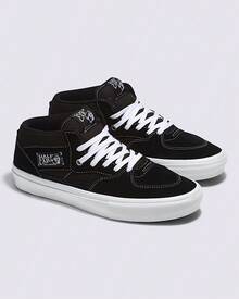 Vans Skate Half Cab Sneakers Black White Unisex Shoes | SHEIN USA