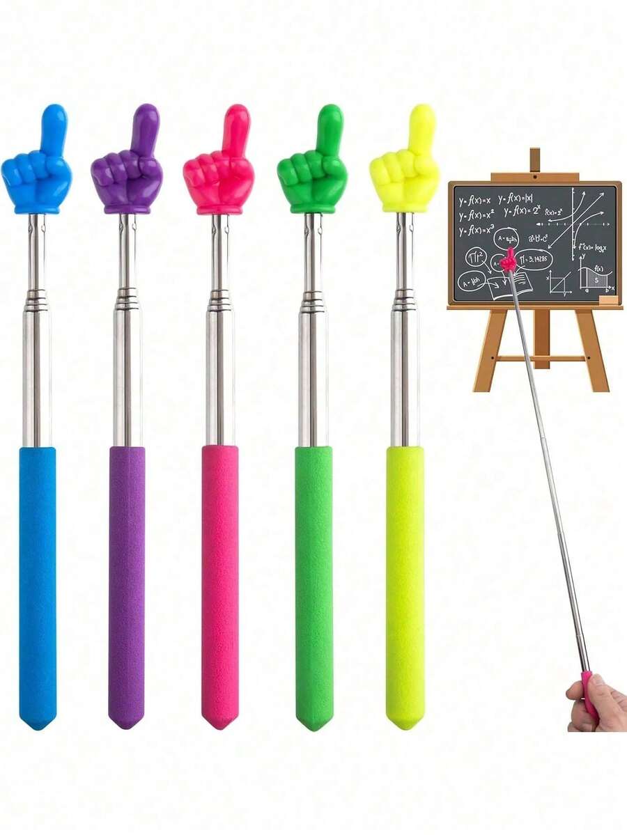 Adjustable Teacher Pointer, Colorful Finger Pointer, Finger Pointer ...