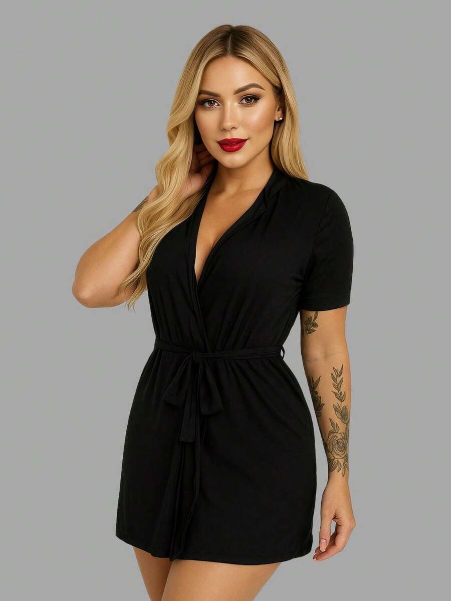 Women Roby Wear With Baby Doll Nightgown For Brides Post Surgery Basic ...