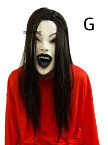 1pc Horror Scary Rotten Face Clown Mask, Latex Creepy Rotten Head Mask ...