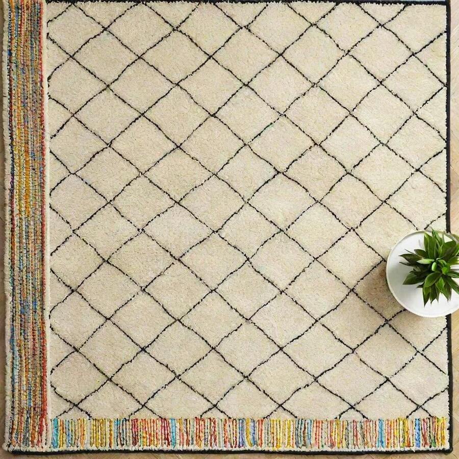 Huxley White Area Rug By Rug Culture - 320x230cm Rectangle Soft Plush ...