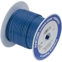 100125 Cable de cobre estañado, 18 AWG (0,8 mm2), azul oscuro, 250 pies ...