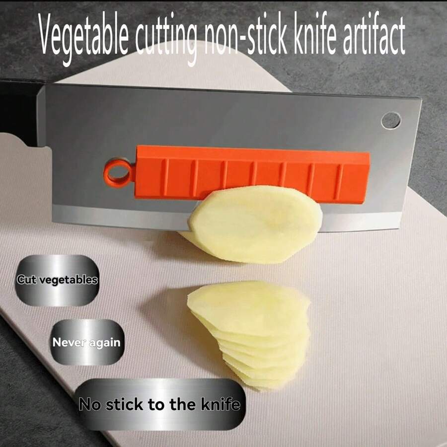 Magnetic Non-Stick Knife For Cutting Vegetables Non-Stick Knife For ...