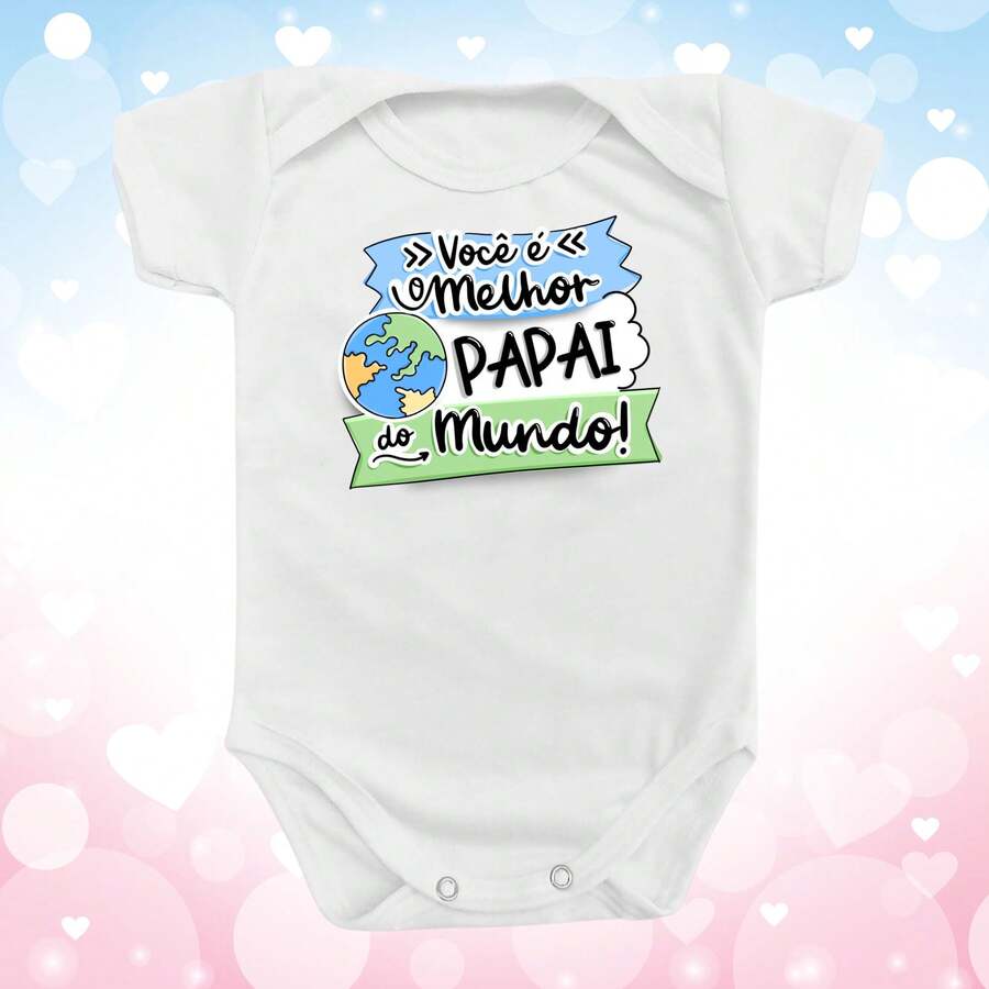 Baby Boy Bodysuit Father's Day Best Dad In The World Cute Exciting Gift ...