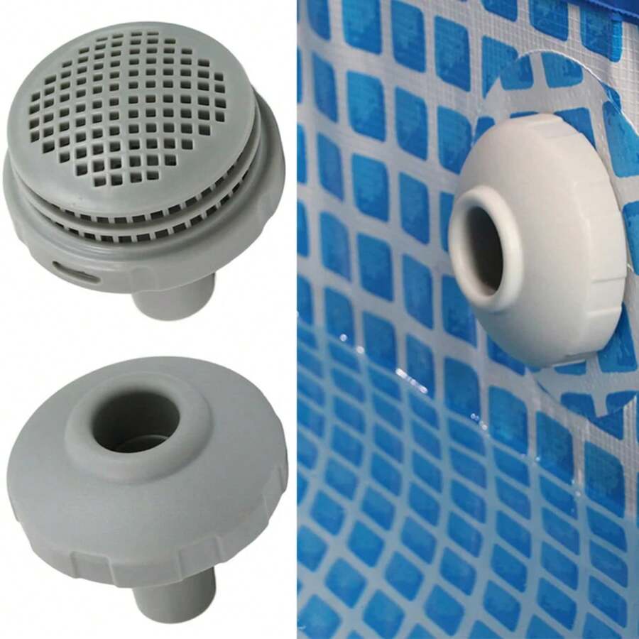 For INTEX 32mm Swimming Pool Screen Inlet Nozzle Hose Connection 1.25 ...