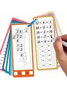 Reusable Mathematics Addition Subtraction Multiplication Division ...