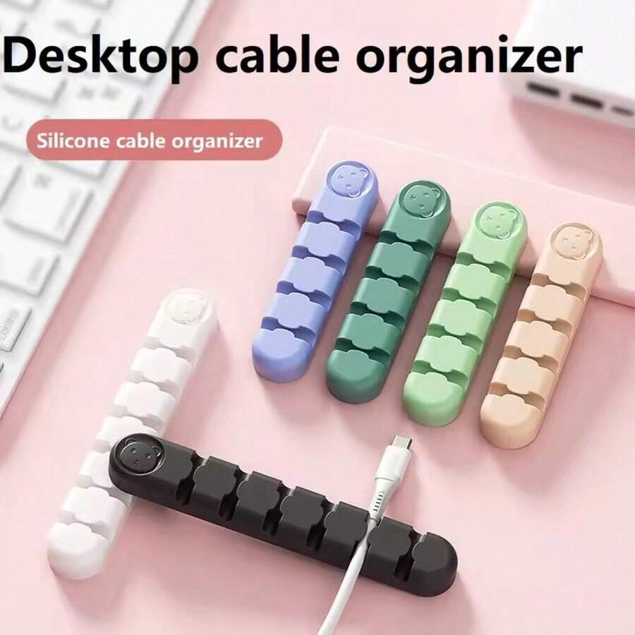 Desk Organizer Room Decor Multi-Slot Cable Organizer - Rugged ...