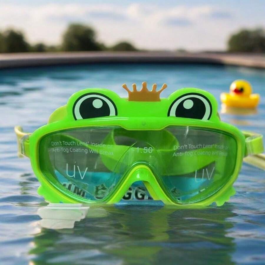 Anti-Fog Anti-Water Goggles - Clear Lens Swimming Goggles, Suitable For ...