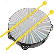 AUEAR, 10 Pack Plastic Bell Mallets Solid Drum Percussion Sticks Hammer ...