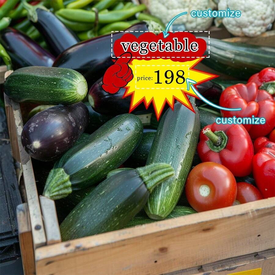 Customized Price Tags, Customized Price Cards, Customized Labels ...