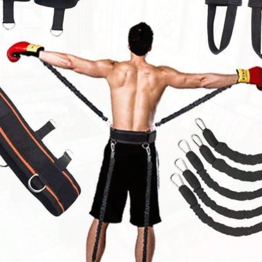 Boxing Training Resistance Band Set Leg Strgth And Agility Training ...