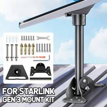 Starlink Gen 3 Mount Stand Pipe Adapter V3 For Standard Dish Pole Roof ...