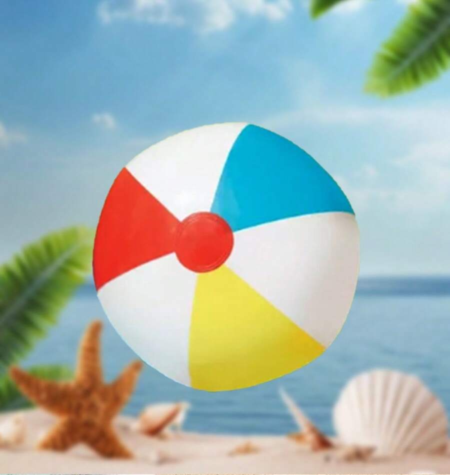 14" Classic Beach Ball PVC (Polyvinyl Chloride) | SHEIN PT