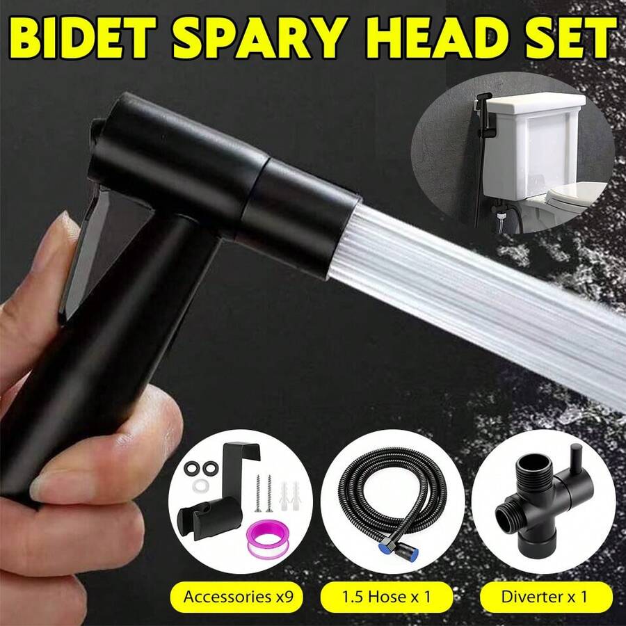 Toilet Bidet Jet Spray Kit Water Spray Bidet Toilet Spray Adjustable ...