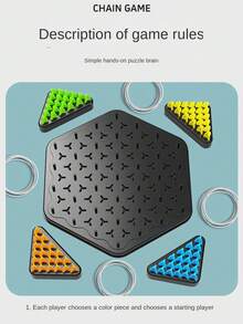 Jogo de Tabuleiro de Reação em Cadeia Triangular Decoração de Natal ...