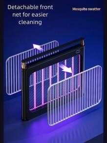 OBOVAY Electric Insect Killer Portable Electric Bug Zapper Wall Mounted ...