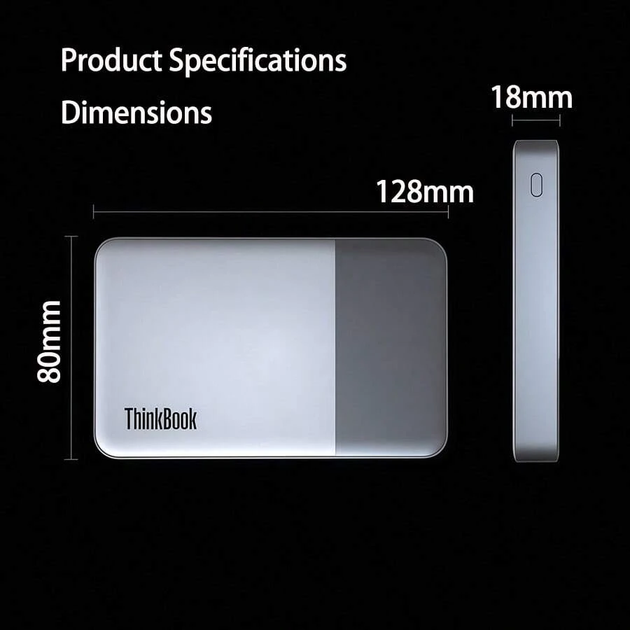 Lenovo TU810 Mobile Hard Drive Large Capacity Type-C Interface Direct ...