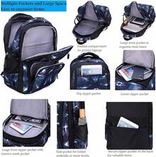 Boys Backpacks For Primary Junior School Kids Backpack With Lunch Box ...