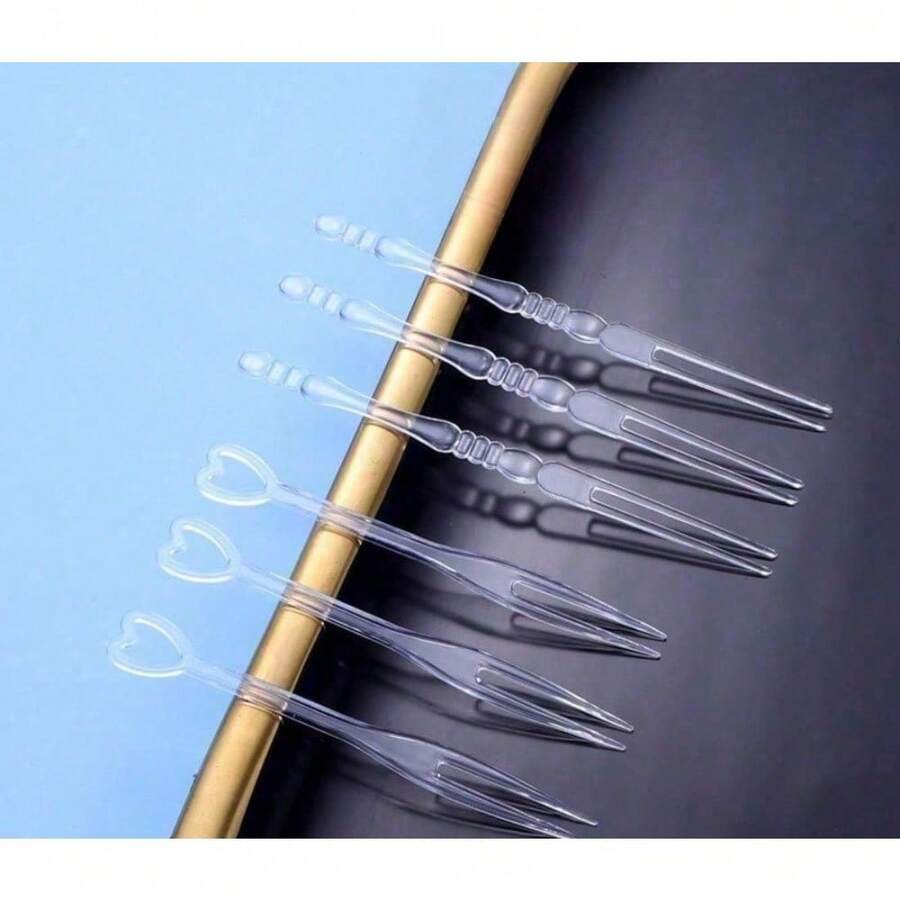 Fruit Fork Disposable Independent Packaging Transparent Plastic Fruit ...