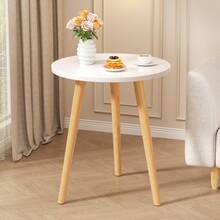 Modern Double-Layer, Coffee Table, Sofa Side Small Round Table, High ...
