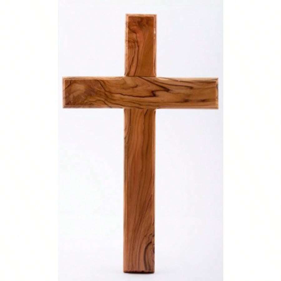 Wooden Cross. Plain Wood Cross. Holy Land Wood Cross.Olive Wood Cross ...