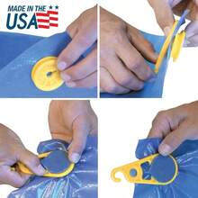 New Product Launch ACCUSHARP Super Snaps Tarp Clips For Outdoor Camping ...