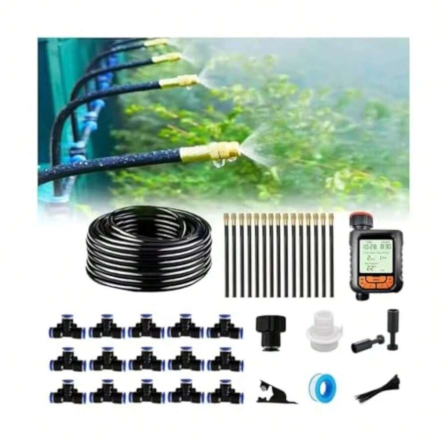New D Irrigation Kit, Automatic Garden Watering System, Qui Connector ...