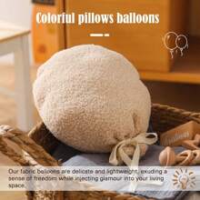 3Colors Teddy Fleece Balloons Kids Boy Girls Room Decor Accessories INS Style Soothing Balloon ...